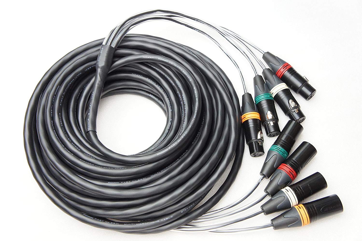 モガミサウンドをマルチチャンネルで！Mogami モガミ 2931 Snake 4chマルチマイクケーブル！ | 音光堂ブログ